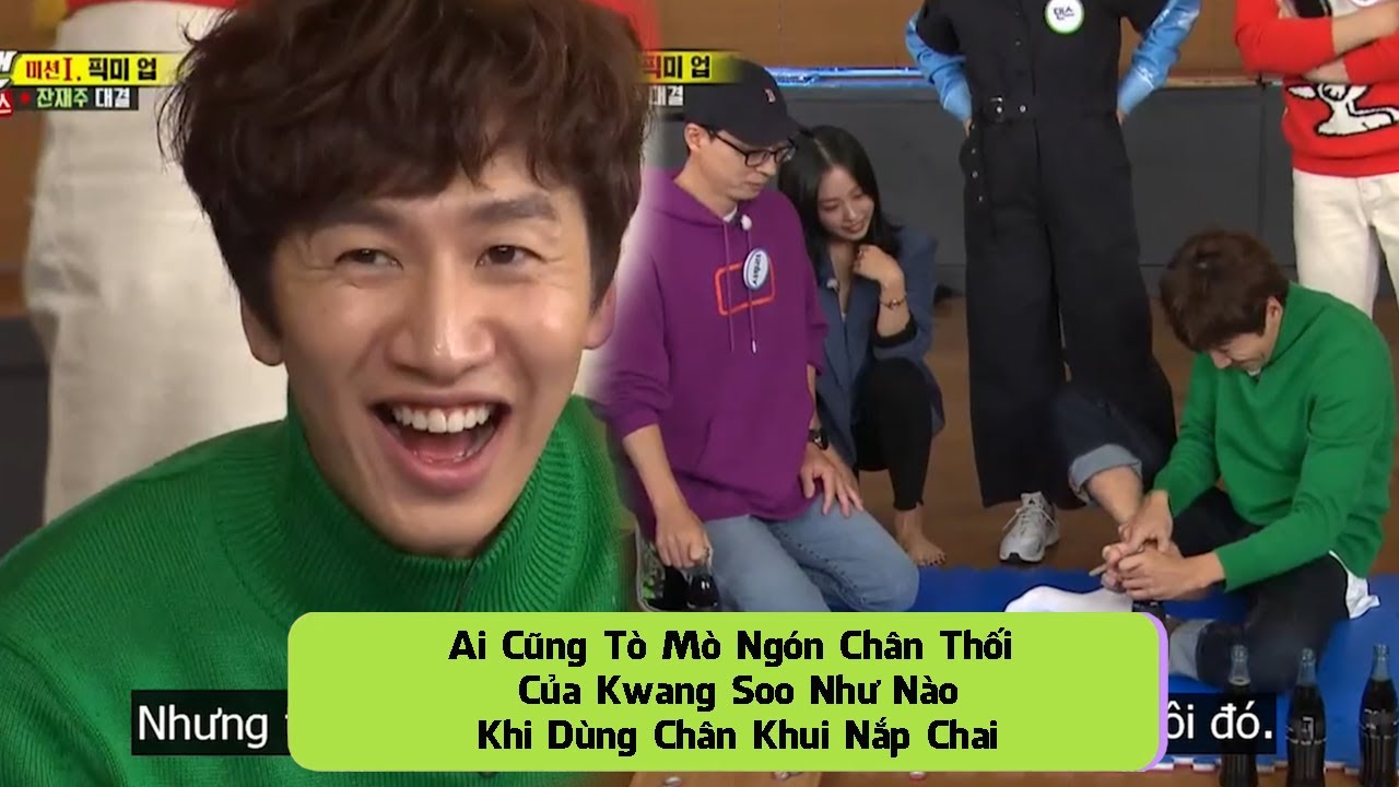 RUNNING MAN VIETSUB | Ai Cũng Tò Mò Ngón Chân Thối Của Kwang Soo Như ...
