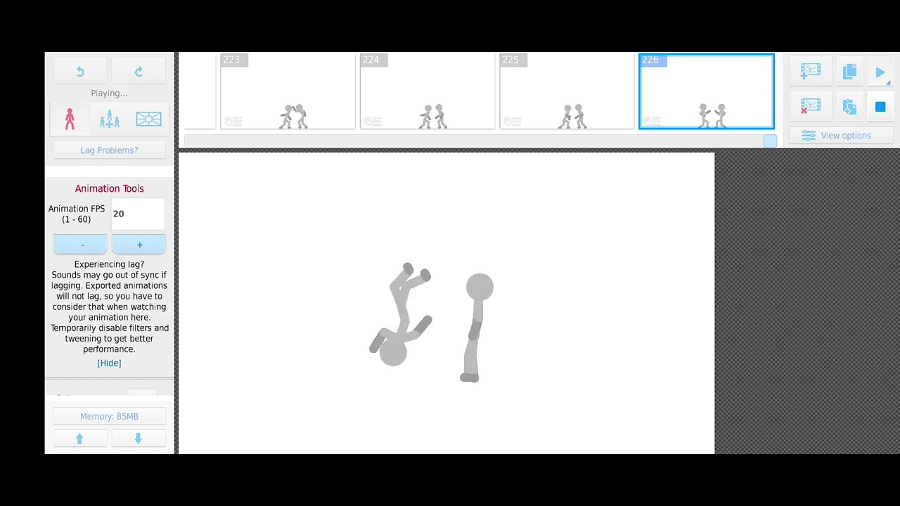 My Second Animation Called FIGHT LOOP. - YouTube