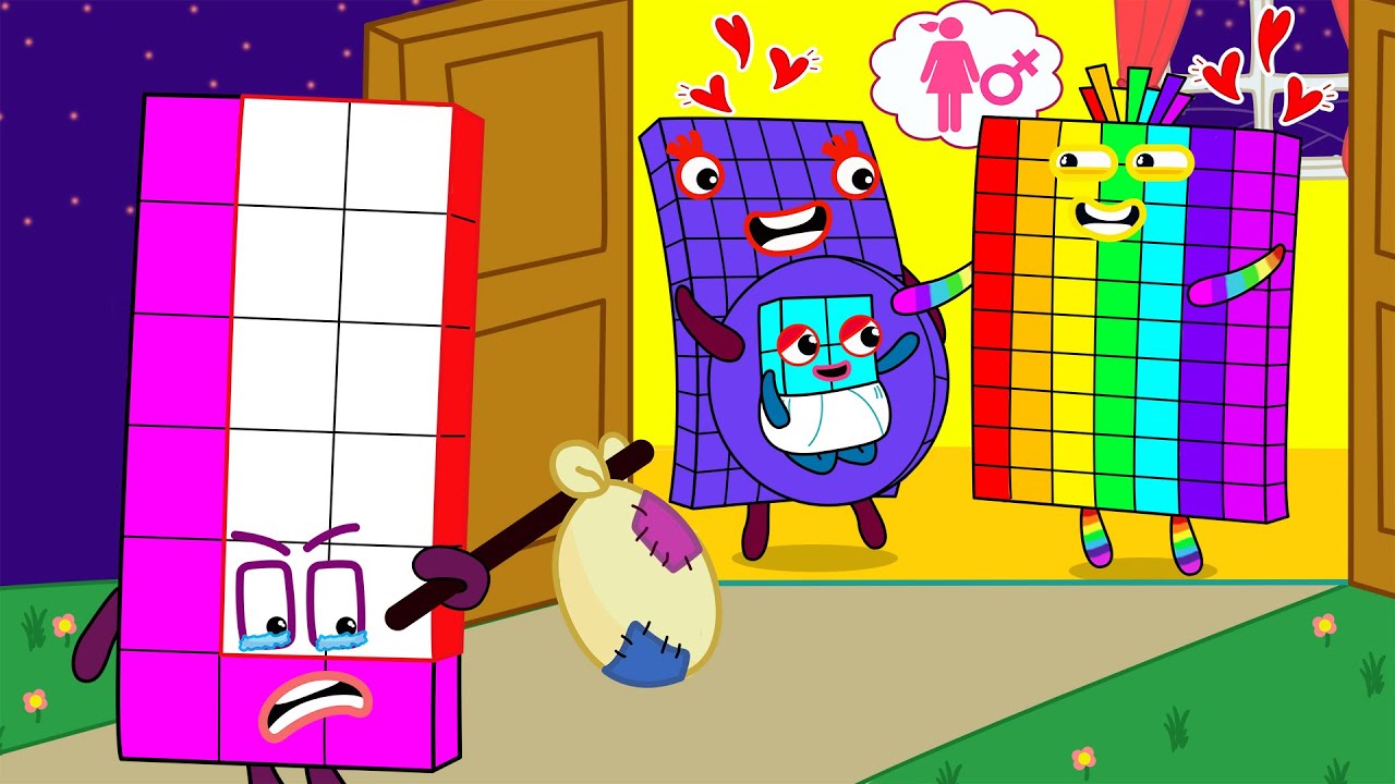 Numberblocks 18, Please Don't Leave Home | Numberblocks fanmade ...