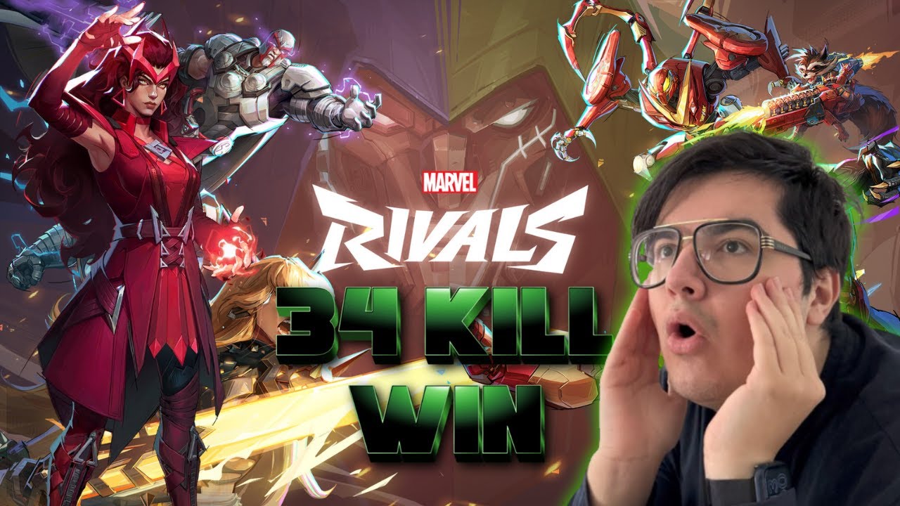 PRIMA PARTITA DA PRO PLAYER SU MARVEL RIVALS - 34 KILL WIN! - YouTube