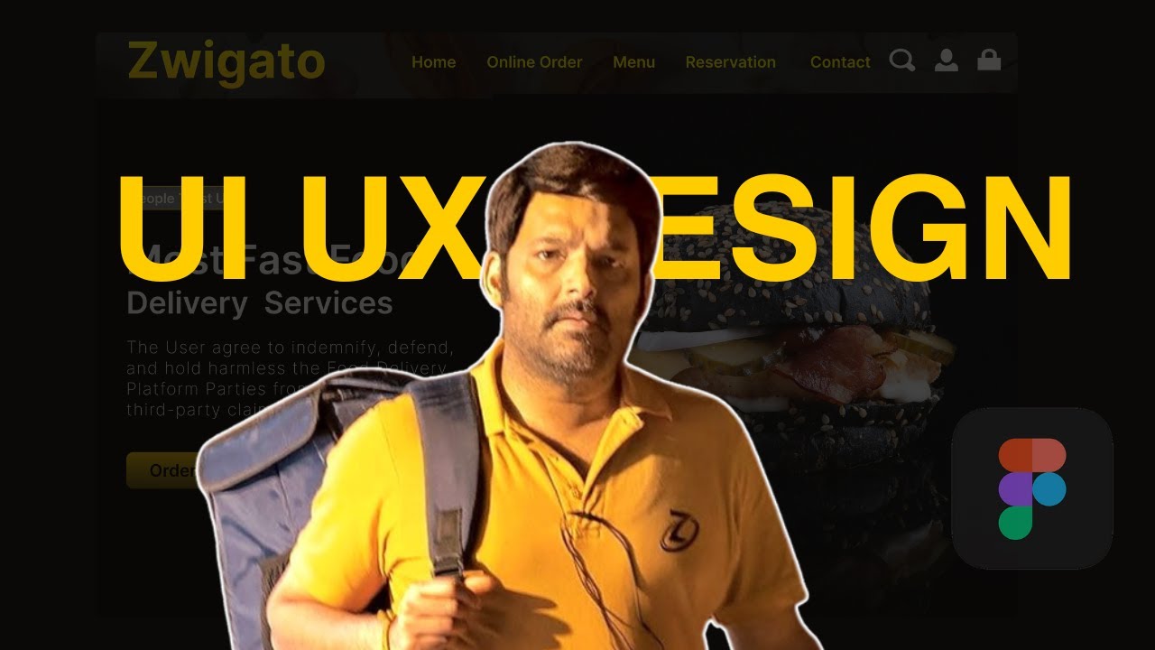 Zwigato Landing Page Design in Figma | Zwigato Website in Figma #landingpage - YouTube
