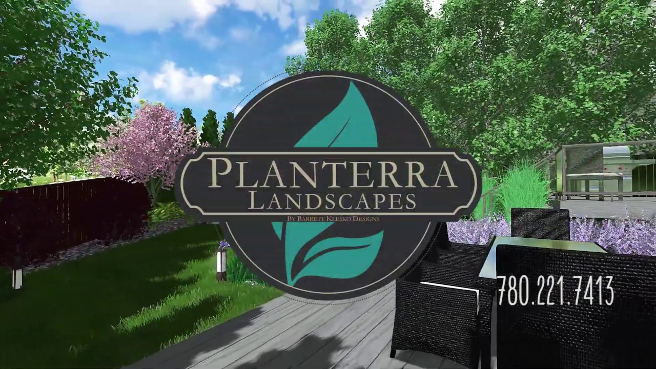 Planterra Landscapes - Modern Yard Design - YouTube