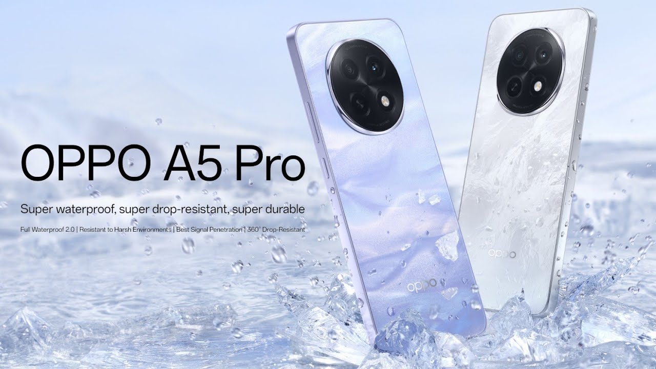 OPPO A5 Pro: Super waterproof, super drop-resistant, super durable ...