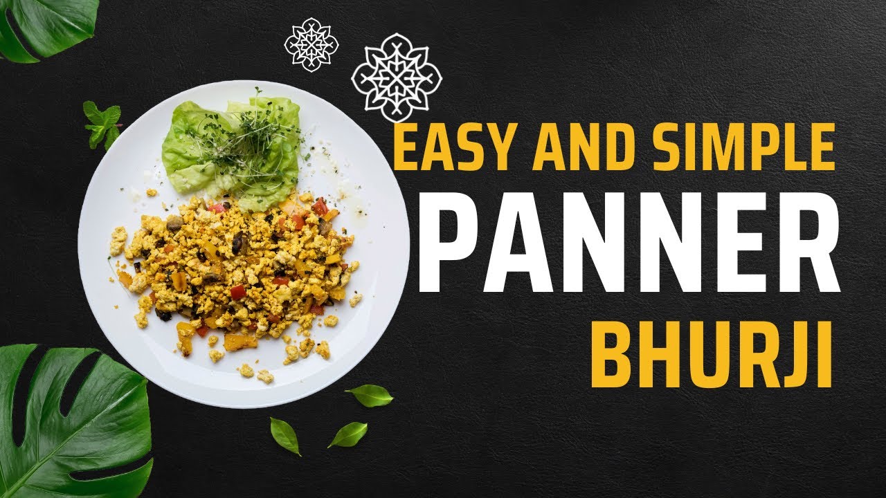 How to make Easy and Simple Panner Bhurji - YouTube
