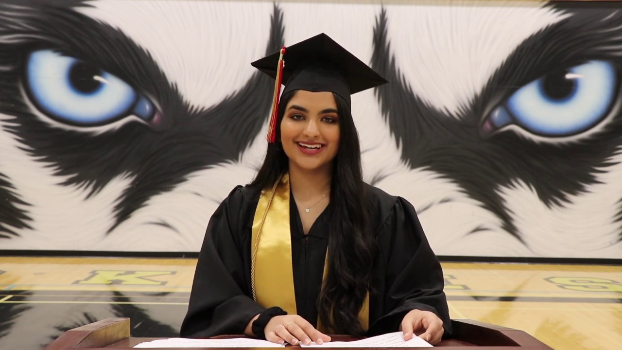 North Delta Secondary 2020 Class Valedictorian Address - YouTube