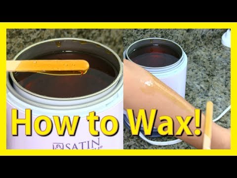 How to Wax At Home! - YouTube