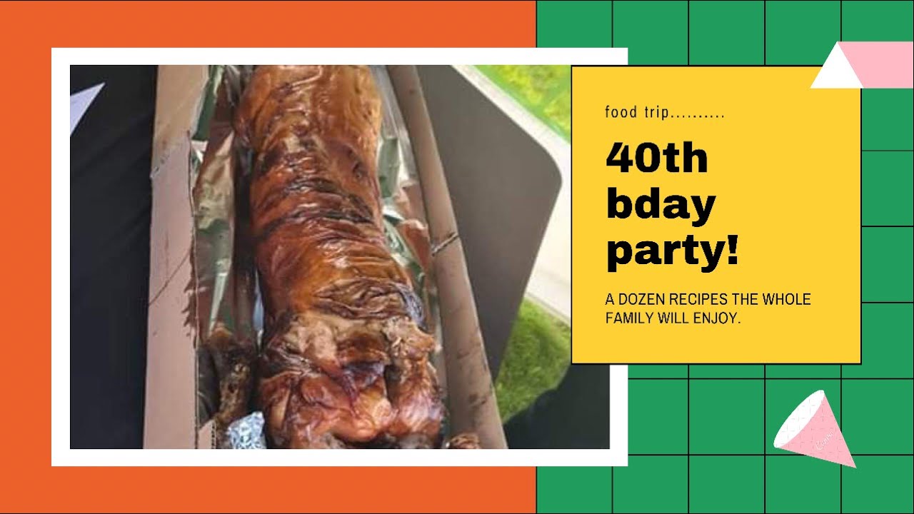 Birthday Party #LECHON - YouTube