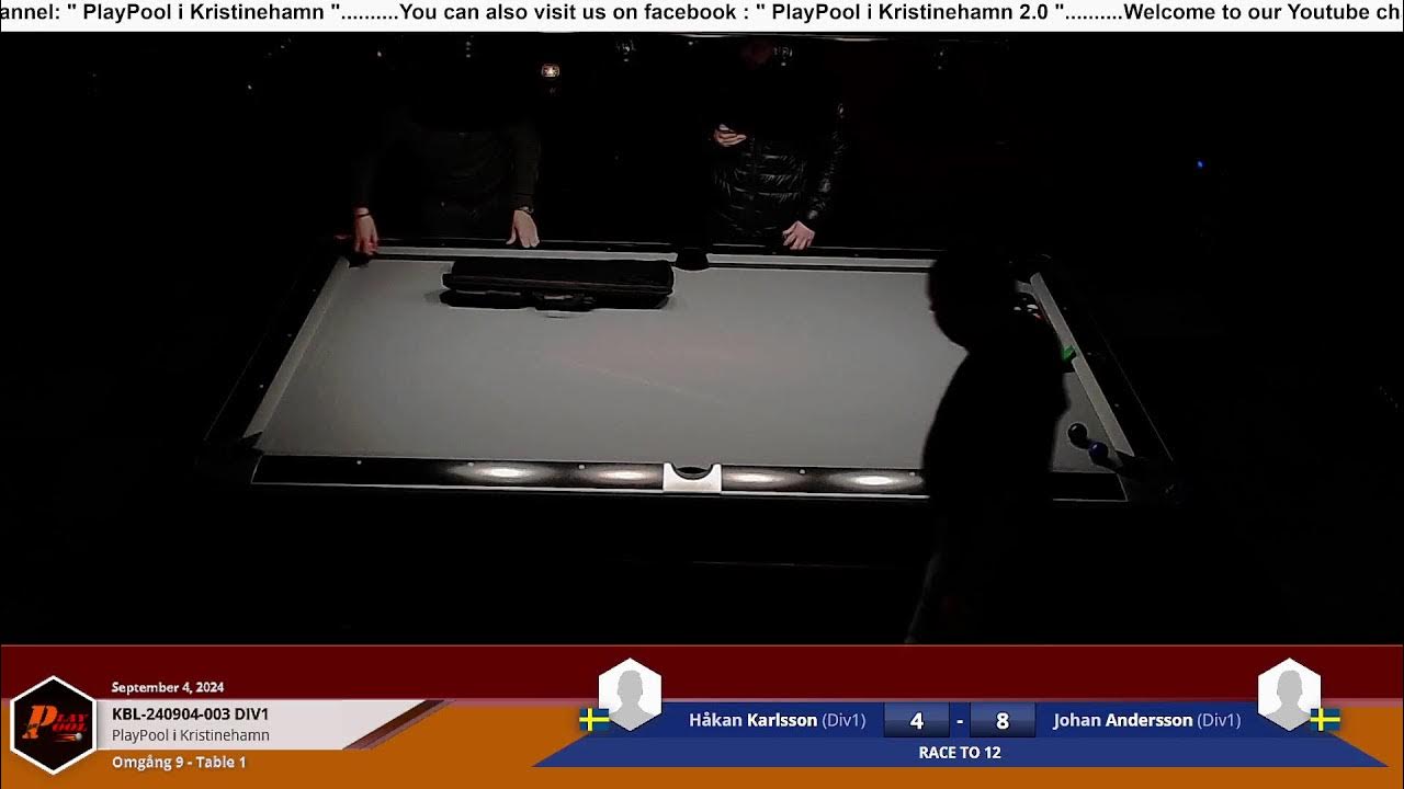 KBL-240904-003 Div1 Håkan Karlsson vs Johan Andersson Bord1 - YouTube