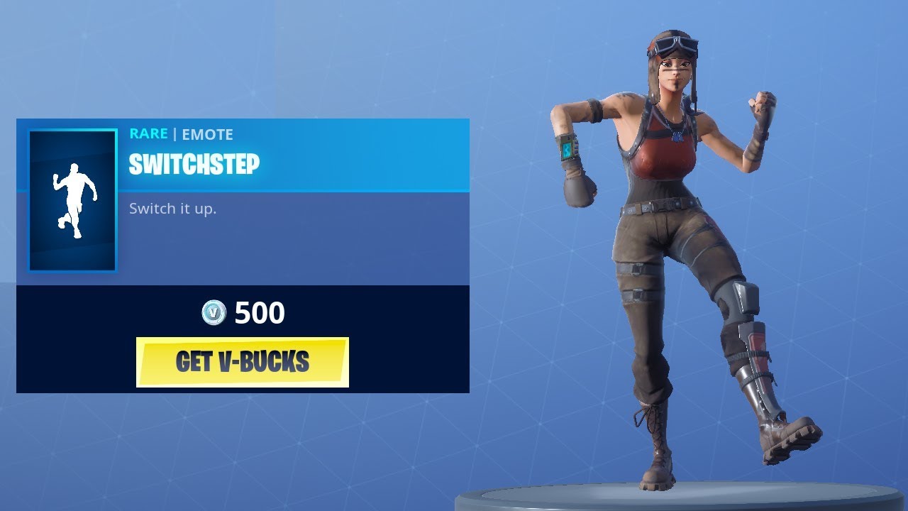 *NEW* SWITCHSTEP EMOTE! (Fortnite Item Shop 15th April) - YouTube