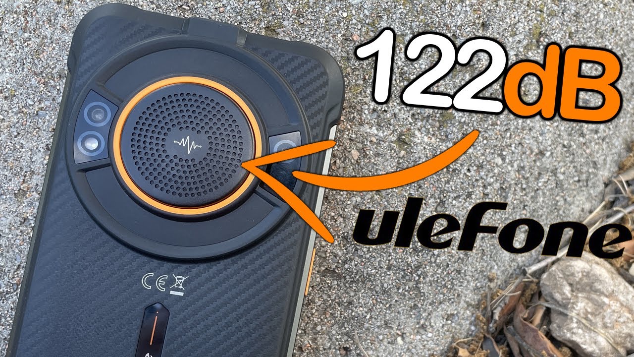 ¡122DB! ULEFONE ARMOR 16S... NO SÉ SI USARLO COMO TELÉFONO O COMO ALTAVOZ PARA FIESTAS 😅 - YouTube