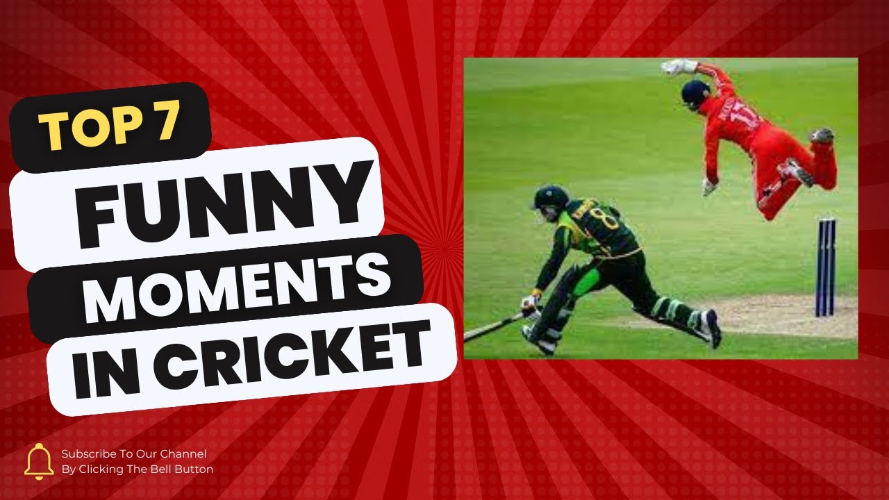 "7 Hilarious Cricket Moments That Will Have You in Splits! 😂" - YouTube