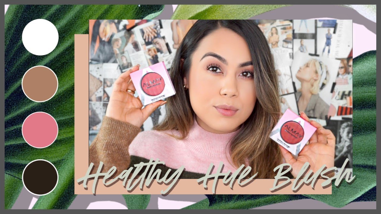 ALMAY Healthy Hue Blush Collection | Swatch and Review - YouTube