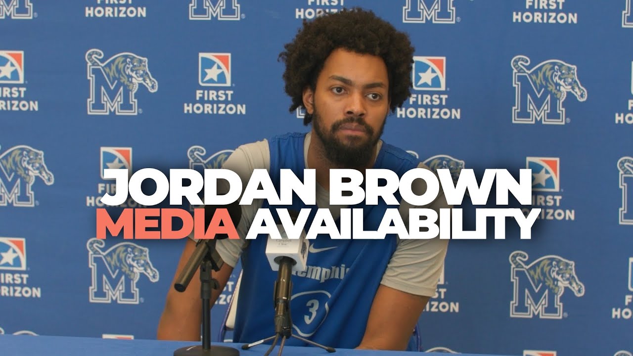 Memphis Basketball: Jordan Brown Availability - YouTube