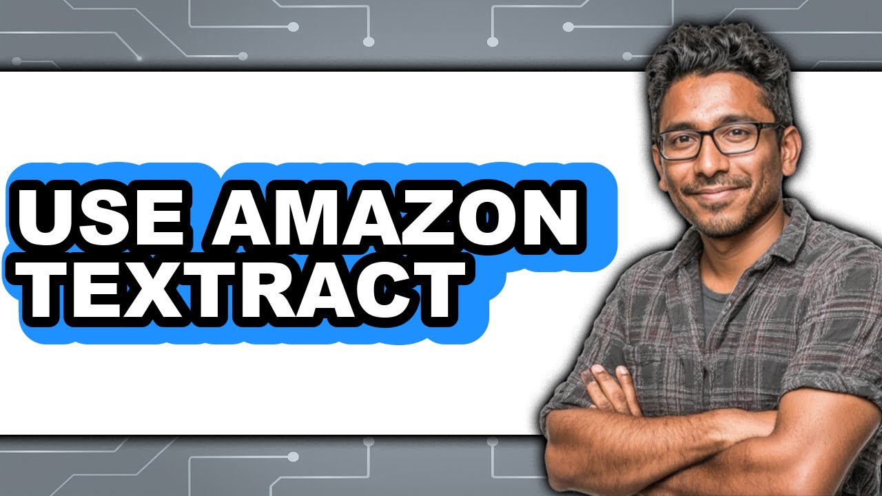 How to Use Amazon Textract 2025 - Full Guide - YouTube