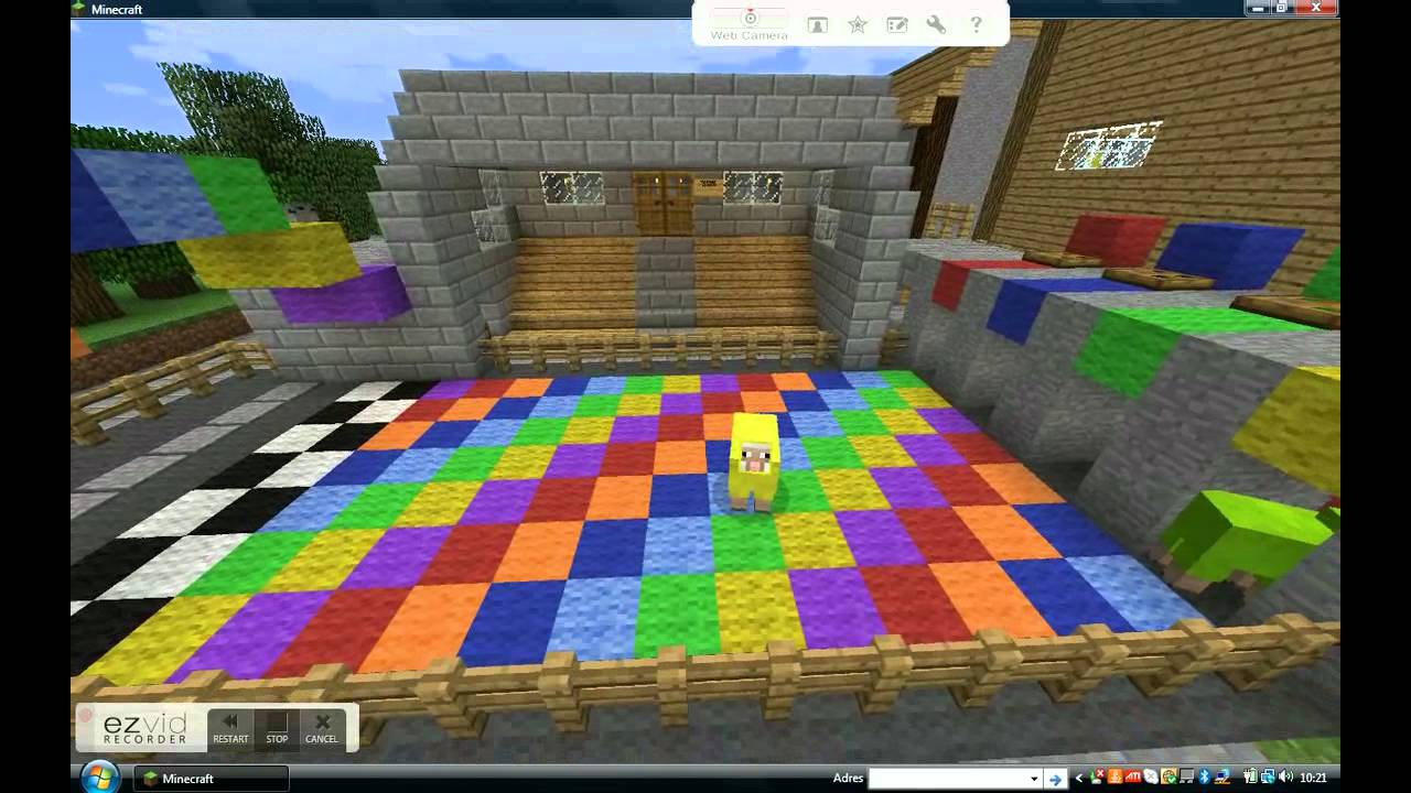 Minecraft Sheep Race! - YouTube