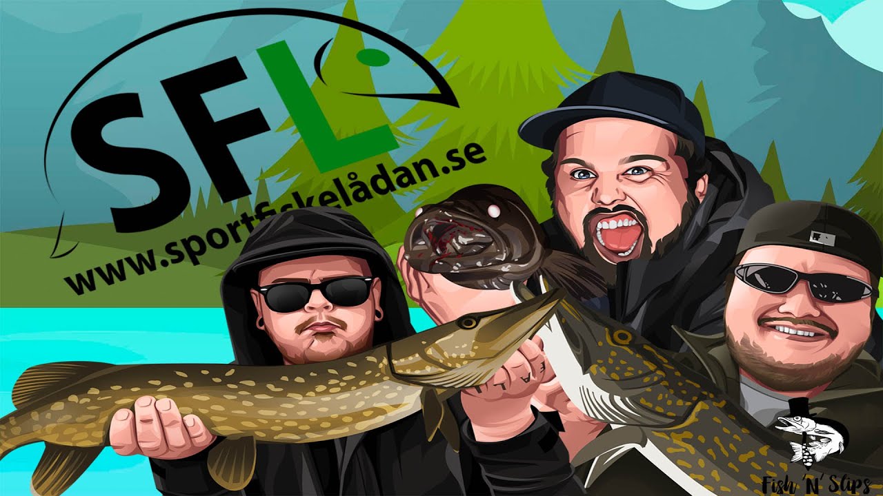 Fish n Slips VS Sportfiskelådan! - YouTube
