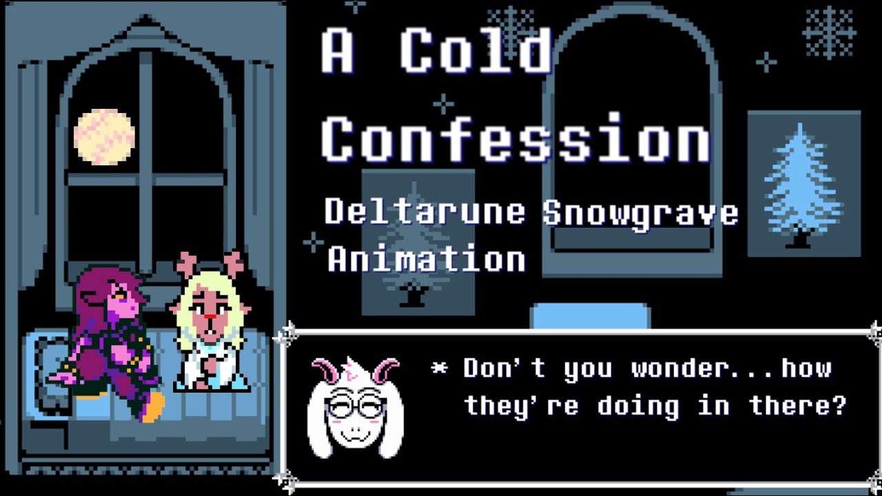 A Cold Confession - Deltarune Snowgrave Animation - YouTube