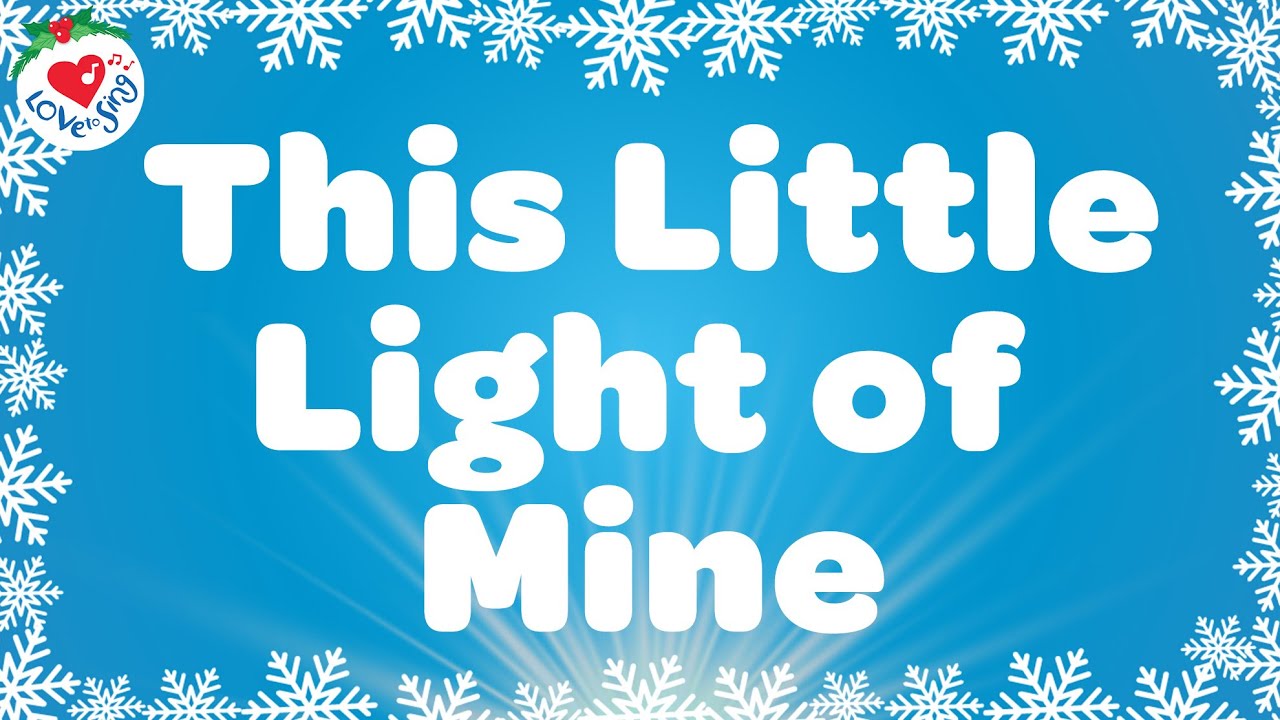 This Little Light of Mine Christmas KARAOKE Song 🎤🎄 Christmas Love to ...