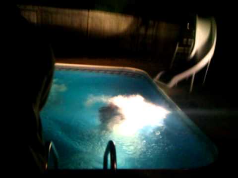 Drunk dive into the pool!!! - YouTube