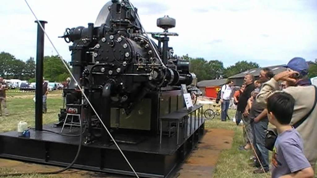 Huge internal combustion engine Thomassen - de Steegh - YouTube