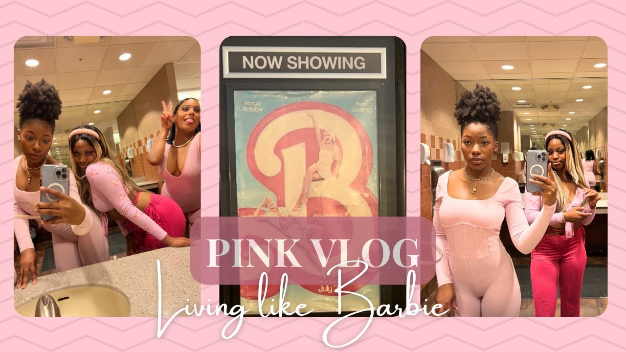 BARBIE VLOG 💞| running errands • grwm • Barbie movie - YouTube
