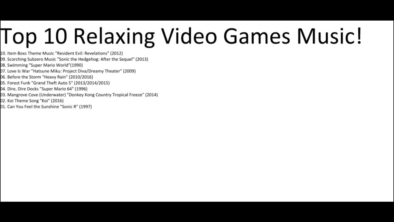 Top 10 Relaxing Video Games Music YouTube top-10-relaxing-video-games-music-youtube