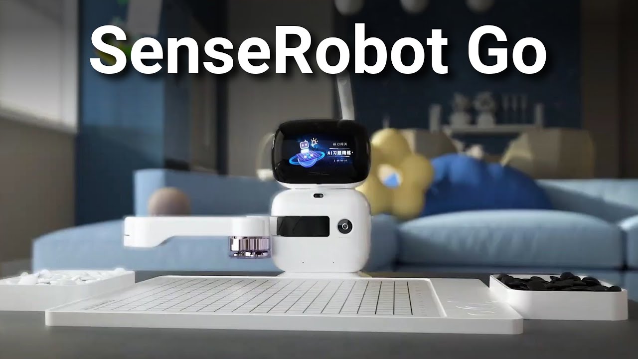 SenseRobot Go: AI-Powered Board Game Robot - YouTube