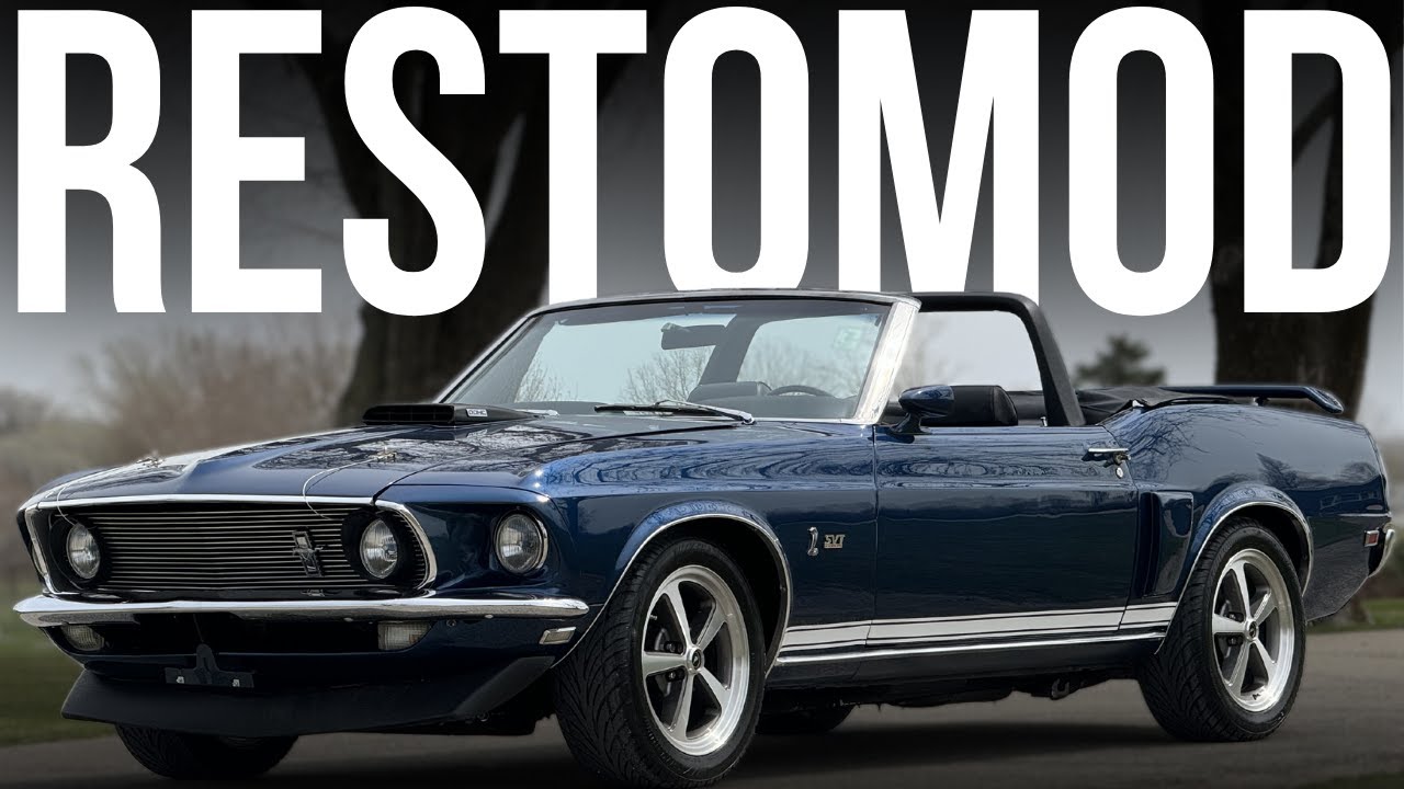 1969 Ford Mustang Restomod 1969 Ford T5 Fastback (Mustang), GT, 351W,