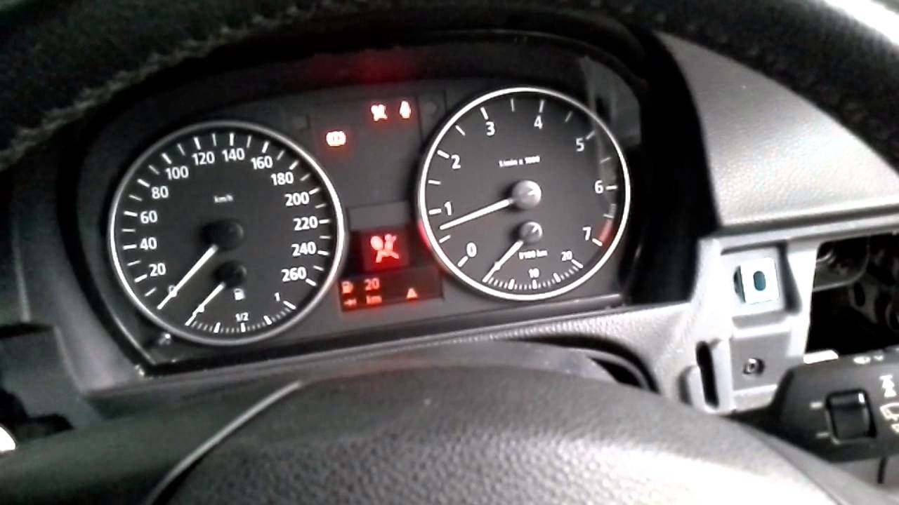 E90 2jz vvti with stock cluster - YouTube
