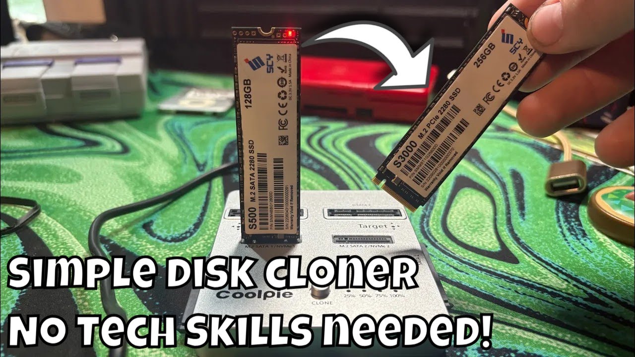 Coolpie Disk Cloner – Clone Your Drives FAST! - YouTube