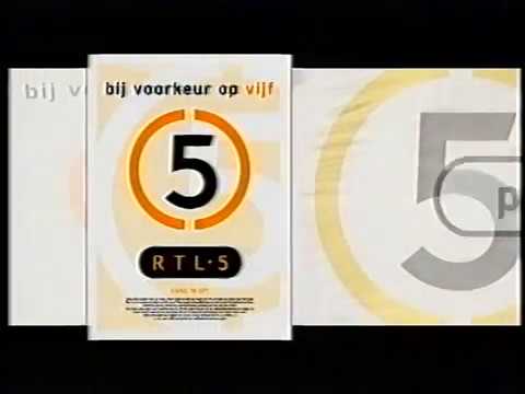 RTL5 - 5 op 5 commercial (1999) - YouTube