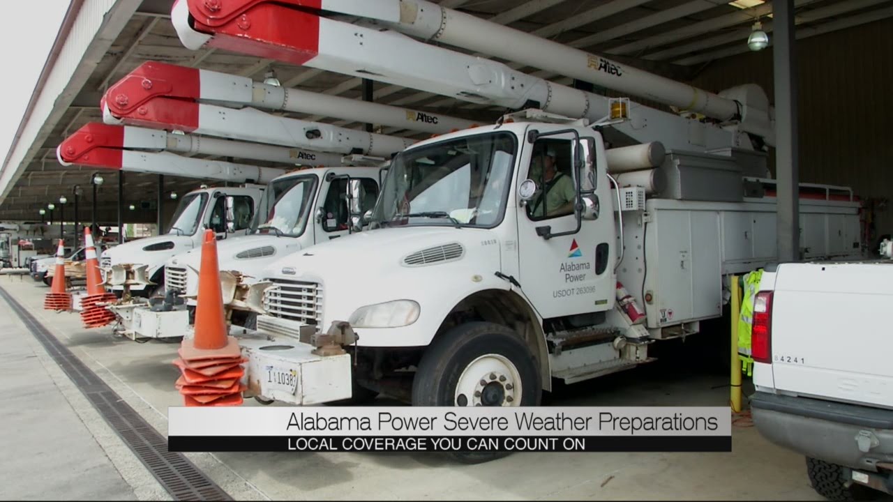 Alabama Power storm preps - YouTube