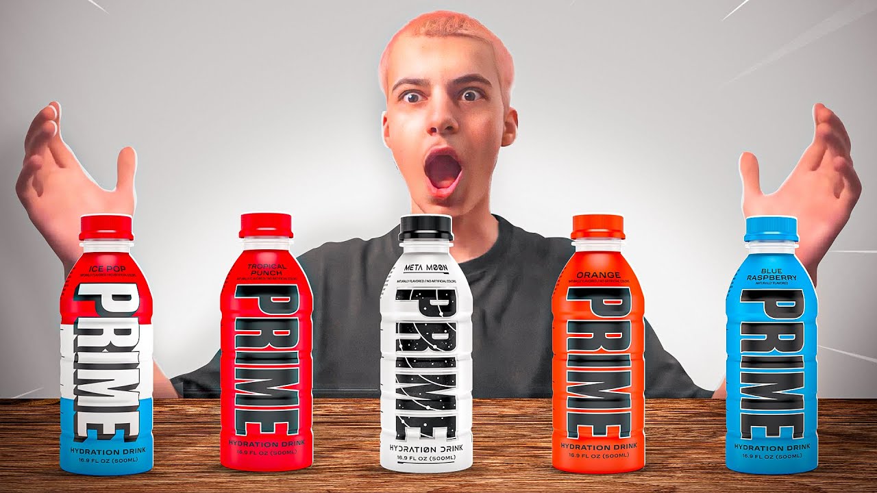 TRYING LOGAN PAUL & KSI PRIME DRINK w/ Pros - Vlog #2 - YouTube