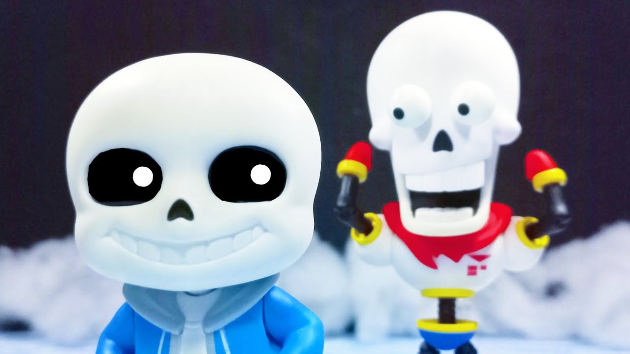 Sans Burns The Water 2 Undertale Stop-Motion - YouTube