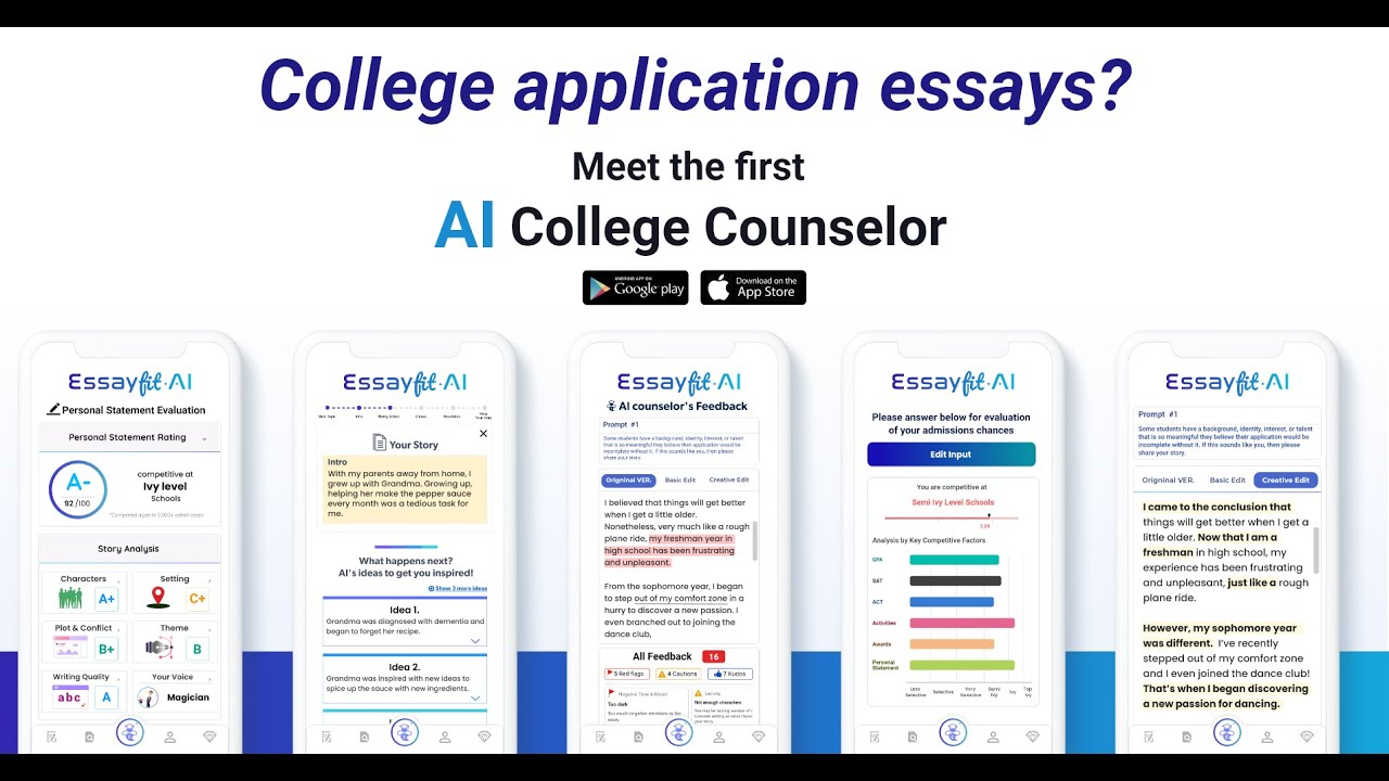 First AI-powered College Essay Evaluator - YouTube