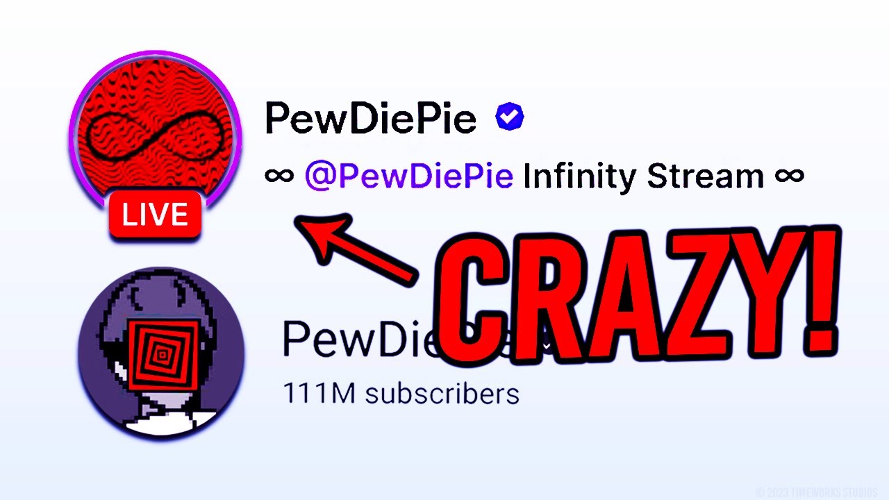 PewDiePie Has BROKEN Twitch With His INFINITY STREAM! - YouTube