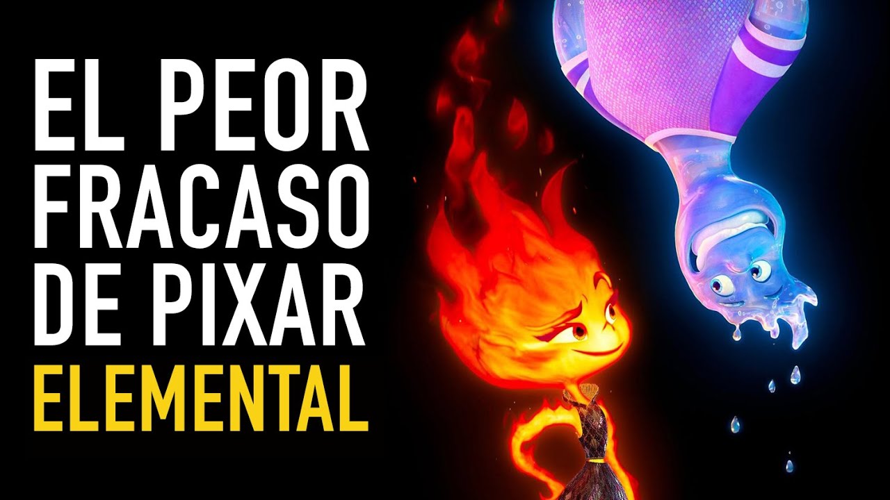 El peor fracaso de Pixar: Elemental - VSX Project - YouTube