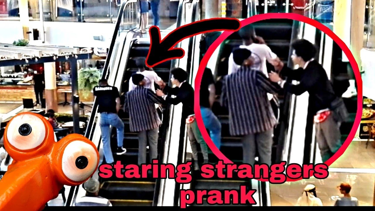 STARING RANDOM STRANGERS (PRANK) SA - YouTube
