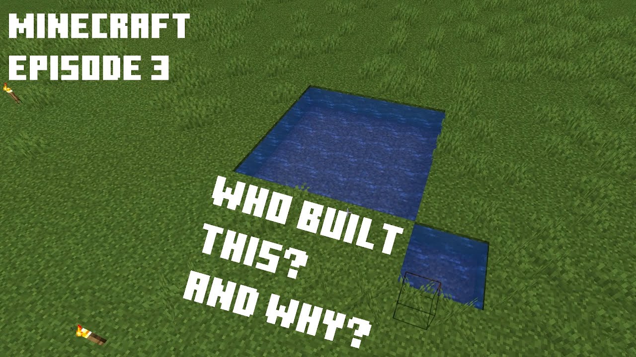 Who Built This?!? (Minecraft Let Play Ep3) - YouTube