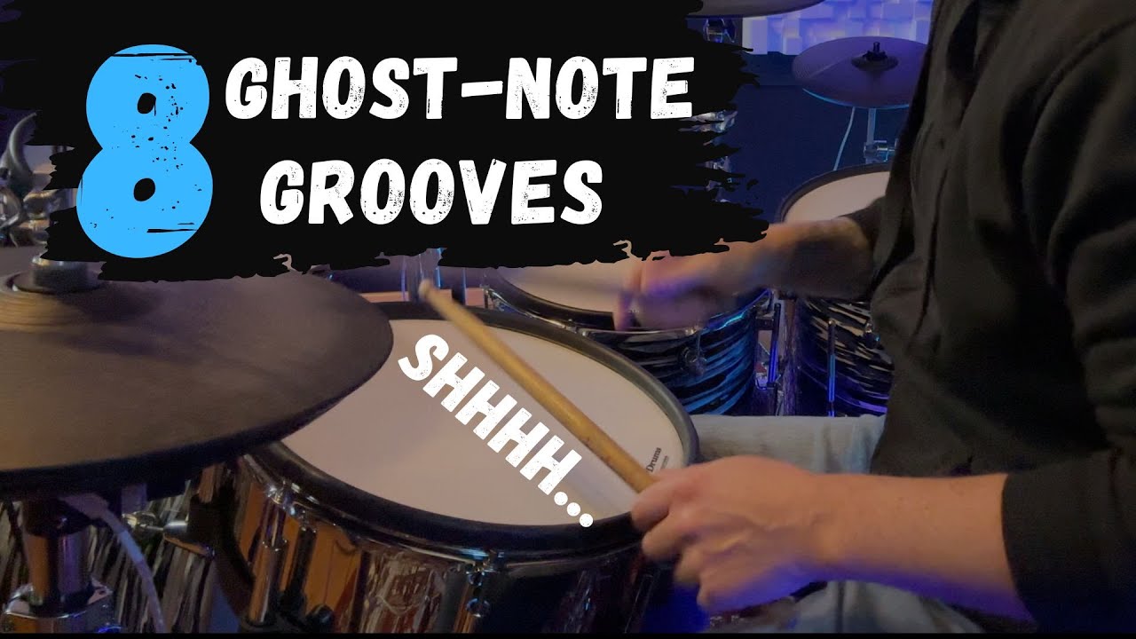 8 Top Ghost Note Grooves von bekannten Musikern - YouTube