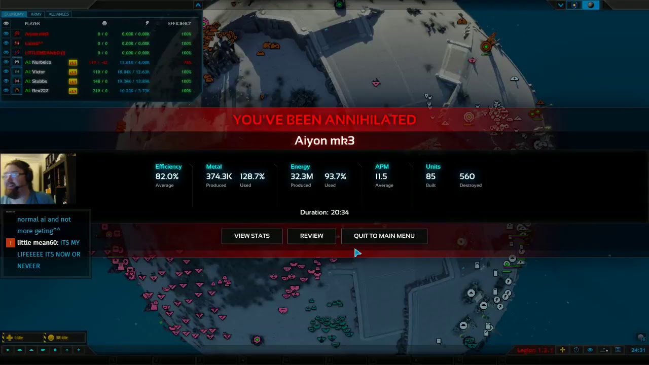 Planetary Annihilation ~ My own World (streamed) - YouTube