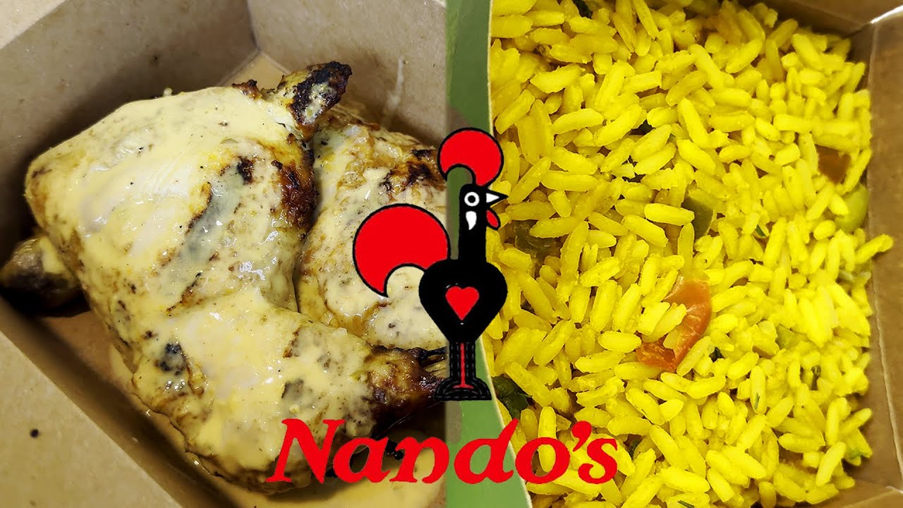 Nando's Piri Piri Chicken and Rice - YouTube