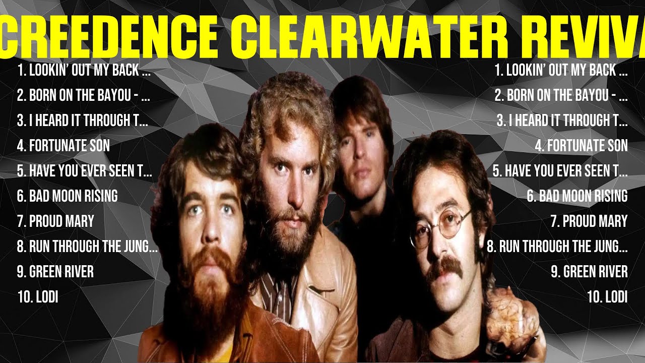 Creedence Clearwater Revival Top Hits Popular Songs Top 10 Song ...