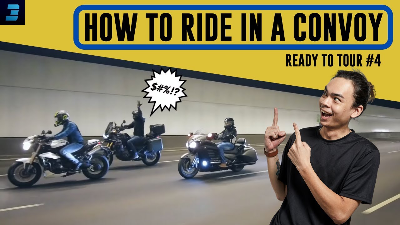 How To Ride A Motorcycle In A Convoy | Ready To Tour #4 - YouTube