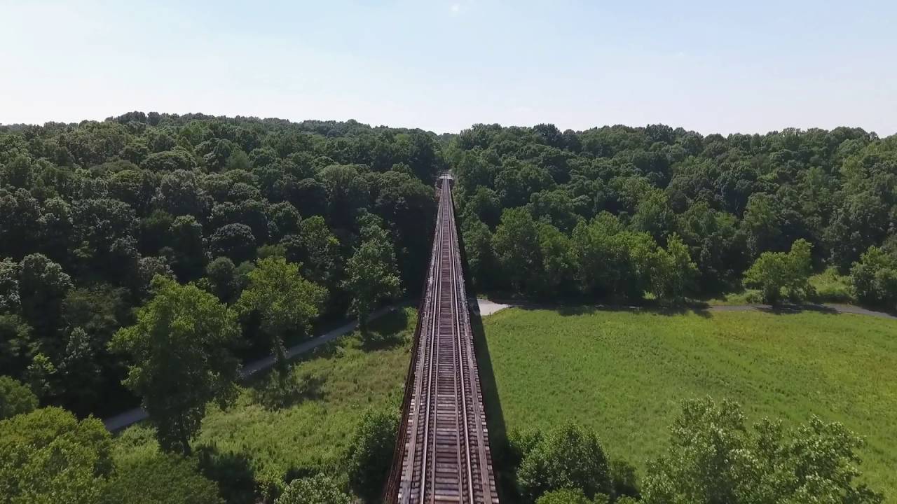 Tulip Viaduct Bloomfield, Indiana - YouTube