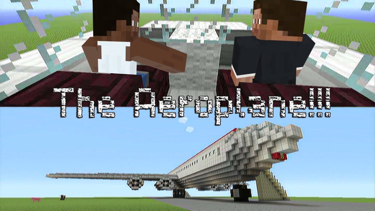 Super EPIC Jumbo Jet!! HUGE MINECRAFT AIRPLANE!! Boeing 747 - YouTube
