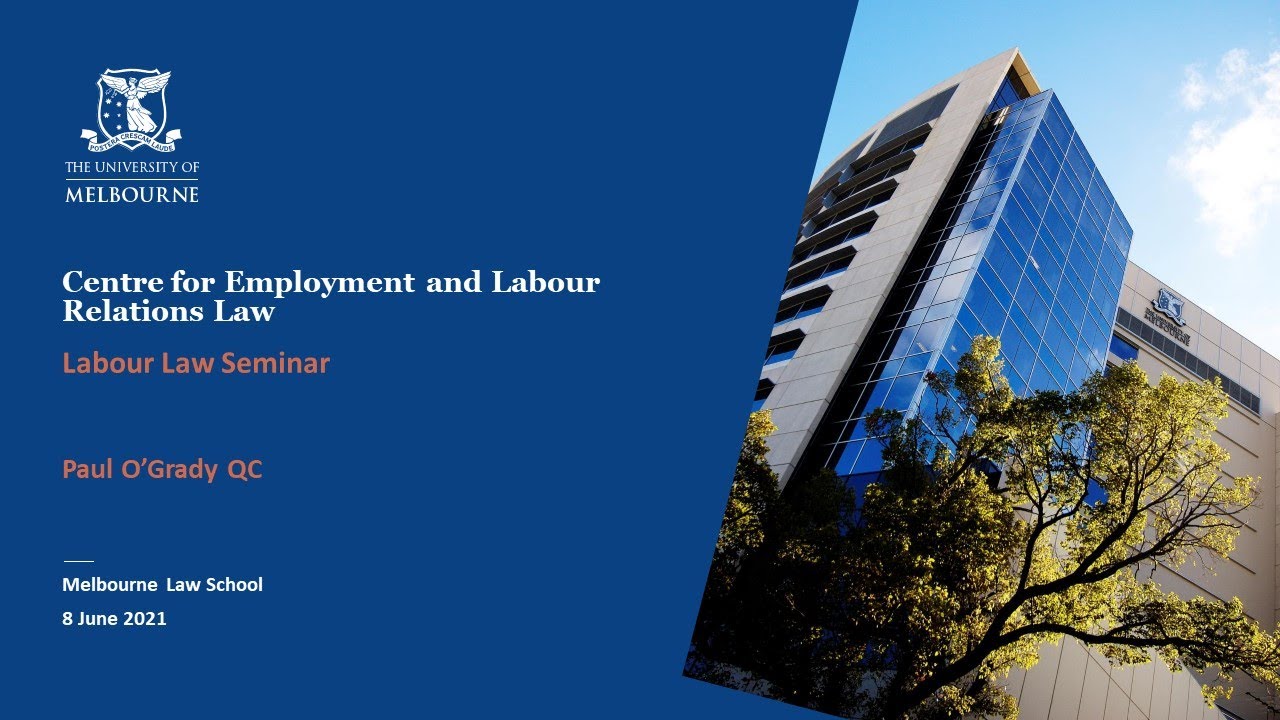 CELRL Labour Law Seminar - 8 June 2021 - YouTube
