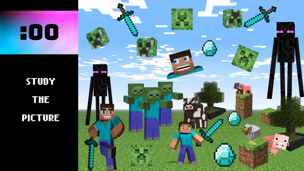 Minecraft I SPY ‐ Elementary Virtual Physical Education - YouTube