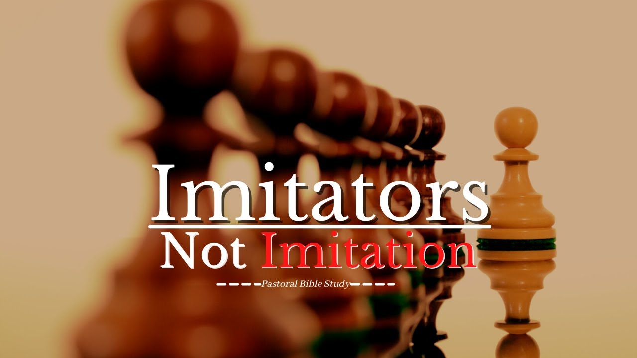 Imitators, & Not "Imitation" - YouTube