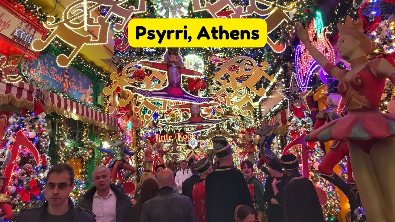 Walking Tour of Psyrri Neighborhood in Athens, Greece - YouTube